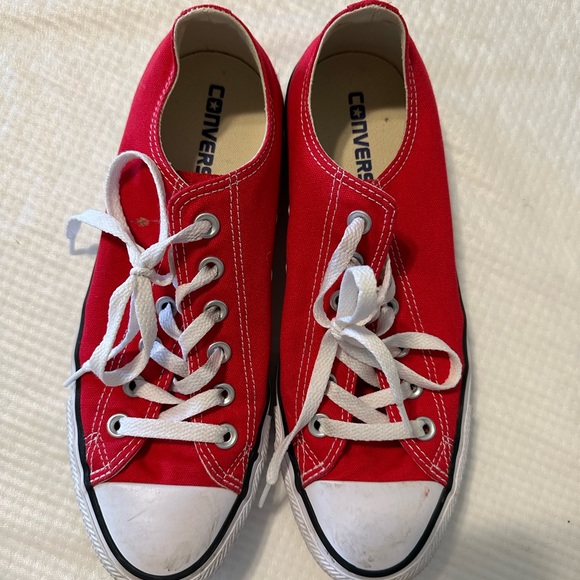 Converse | Shoes | Converse Chuck Taylor All Star Classic Red | Poshmark